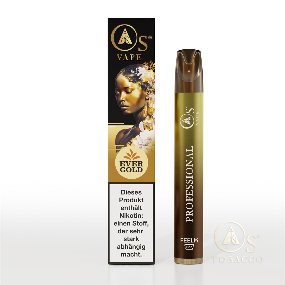 Os Vape Ever Gold 20mg 5,99€ Slushy Ananas-Geschmack, 8,99
